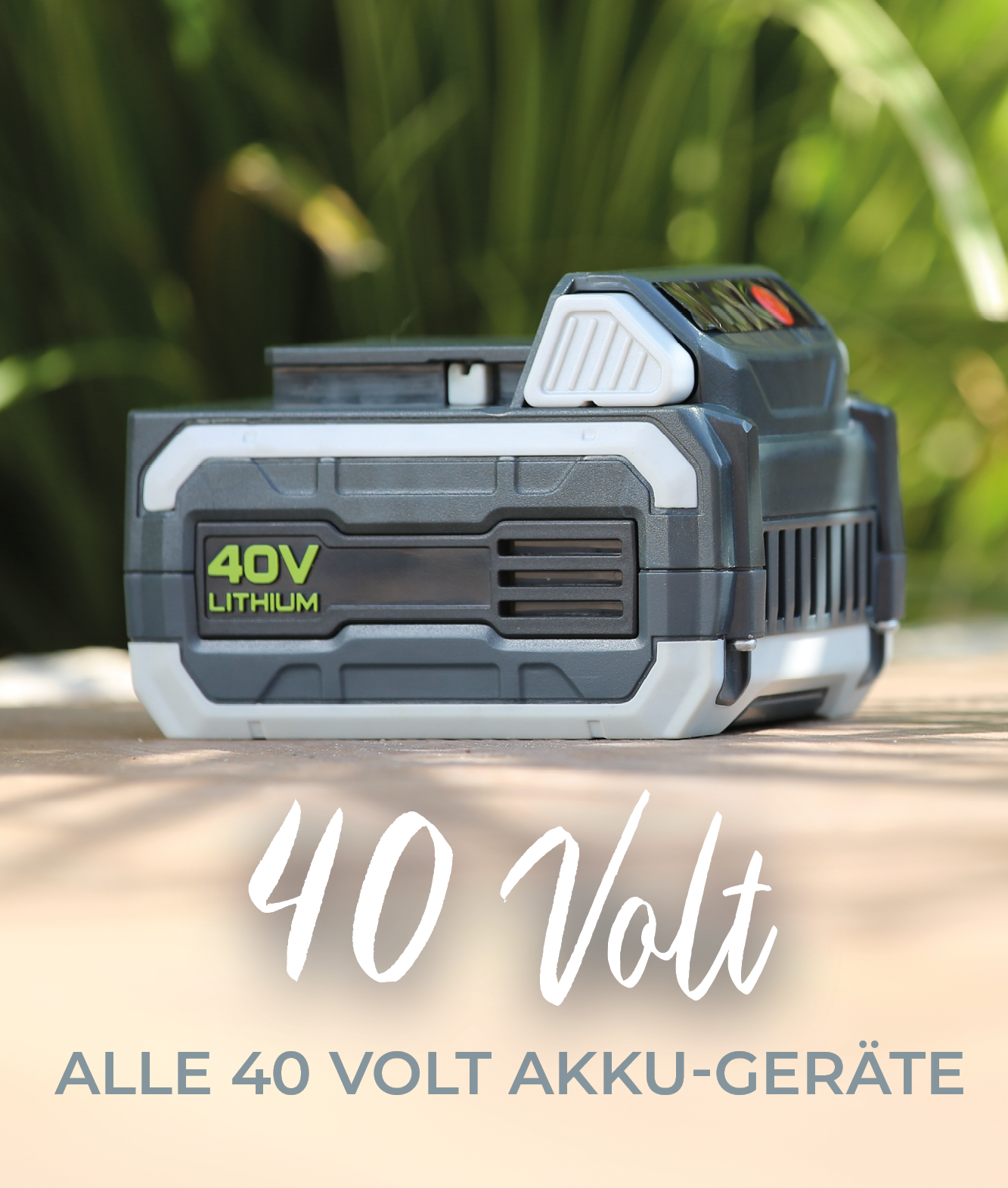 Akku 40 Volt Geräte und Systeme | IKRA Gartengeräte